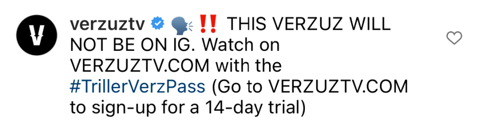 Verzuz Ain't Free No More?! Twitter Reacts To New Fees