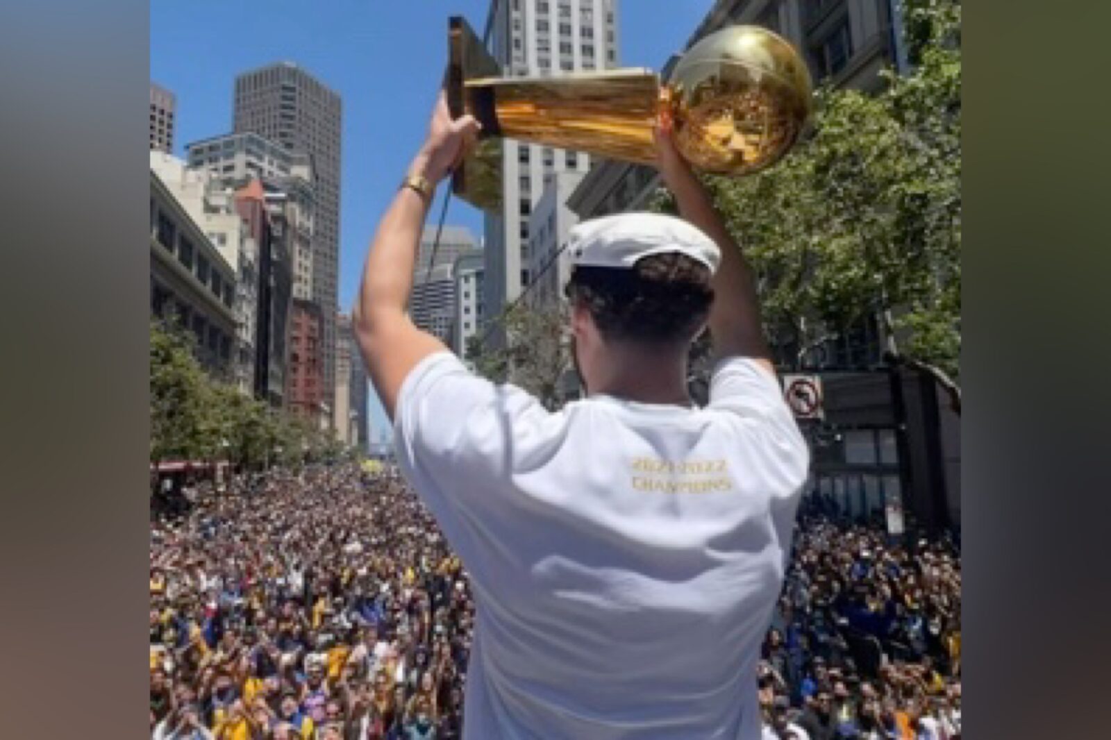 The Golden State Warriors Turn Up At Their Championship Parade