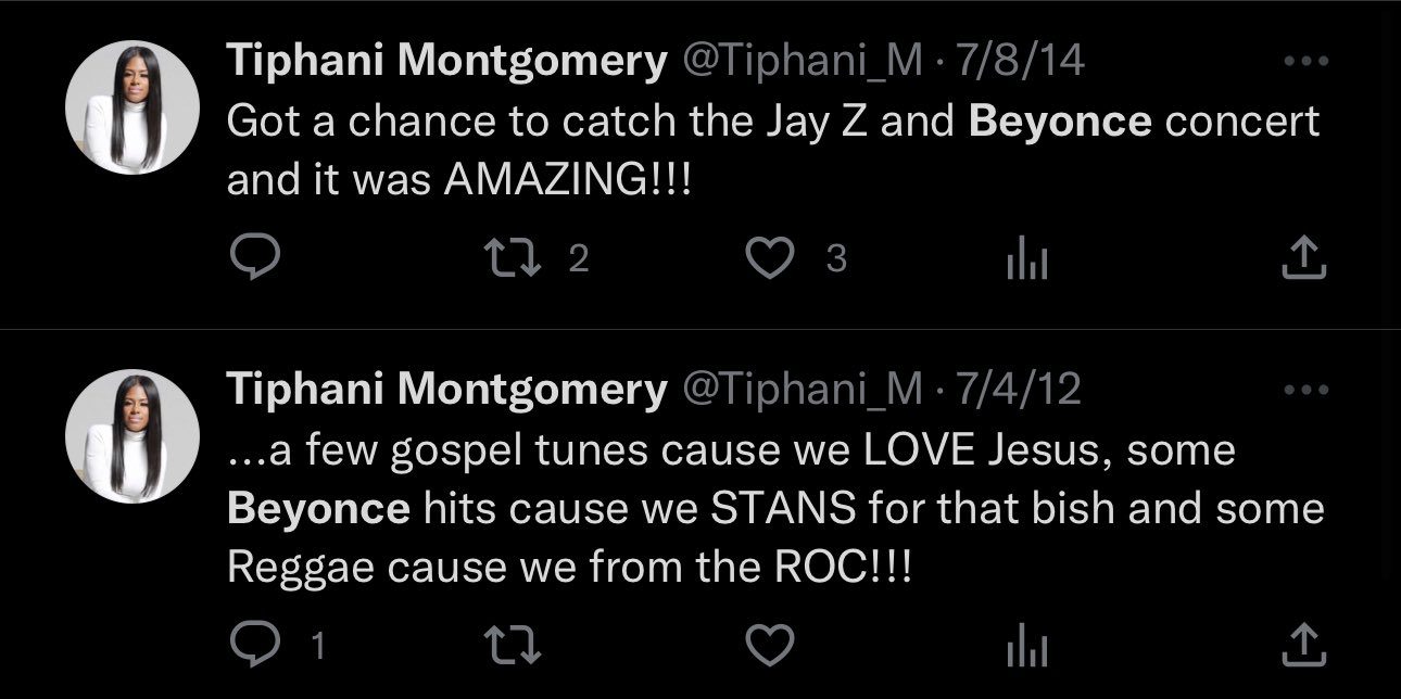 Tiphani Montgomery Rebukes Christians For Going To Beyoncé's Concert