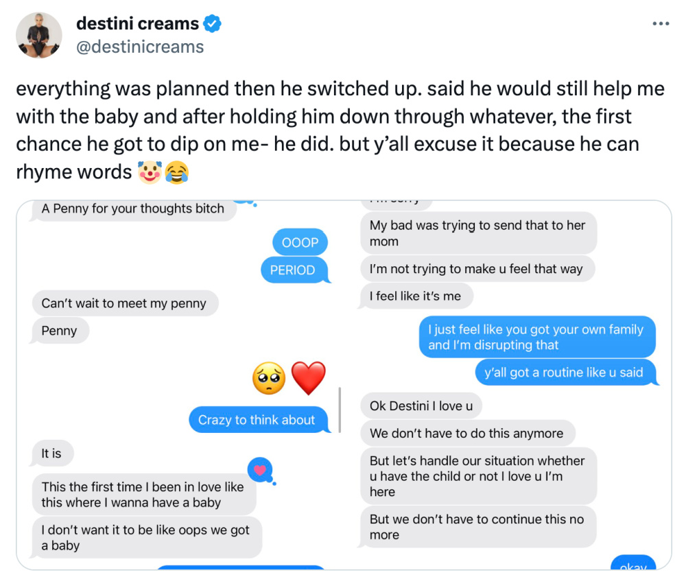 Freddie Gibbs’ Ex, Destini Fox, Is Under Fire Over Pic With Benny The ...