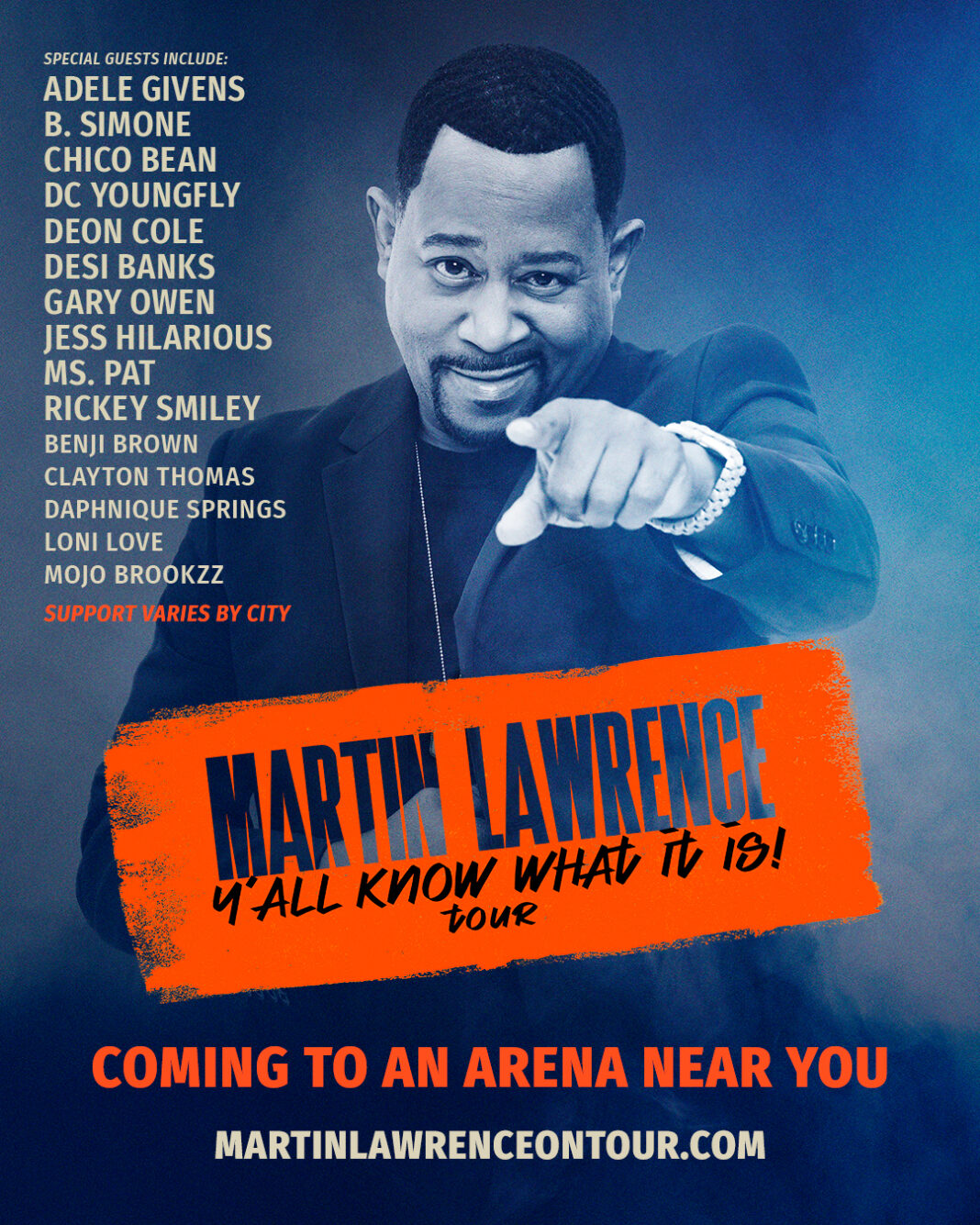 ‘Y’all Know What It Is’: Martin Lawrence Announces First Tour In 8 Years