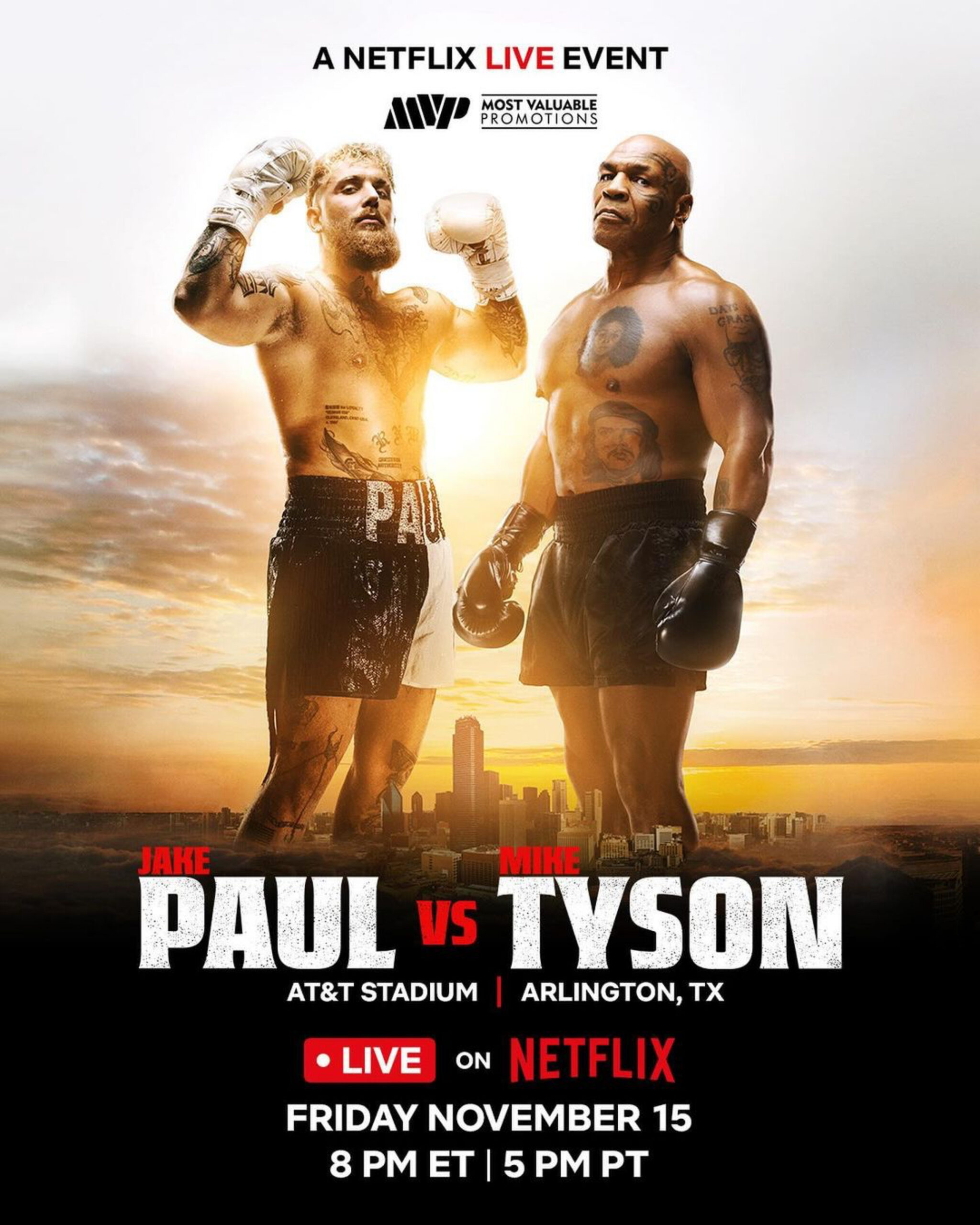 Jake Paul To Fight Mike Tyson In Live Boxing Event On Netflix