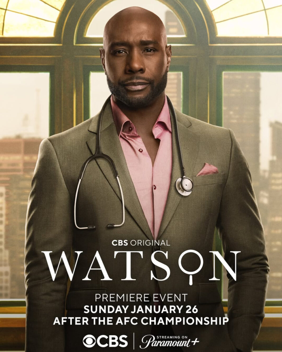 'Watson,' Starring Morris Chestnut, Premieres Jan 26 On CBS ...