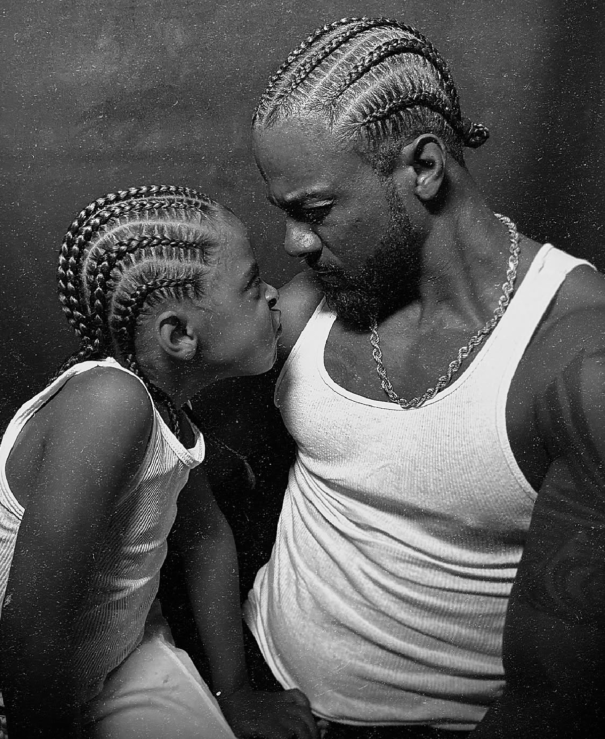 Lance Gross Grows Out His Hair To Rock Matching Braids With His Son